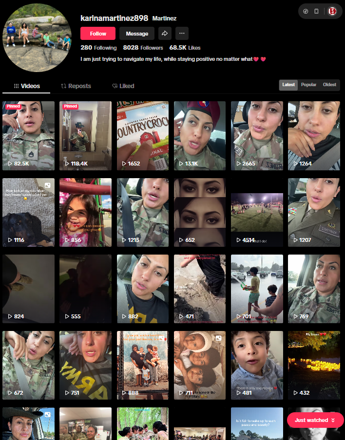 Fact Check: Army Drill Sgt. Karina Martinez's Video About Leaders Respecting People Was Posted ...